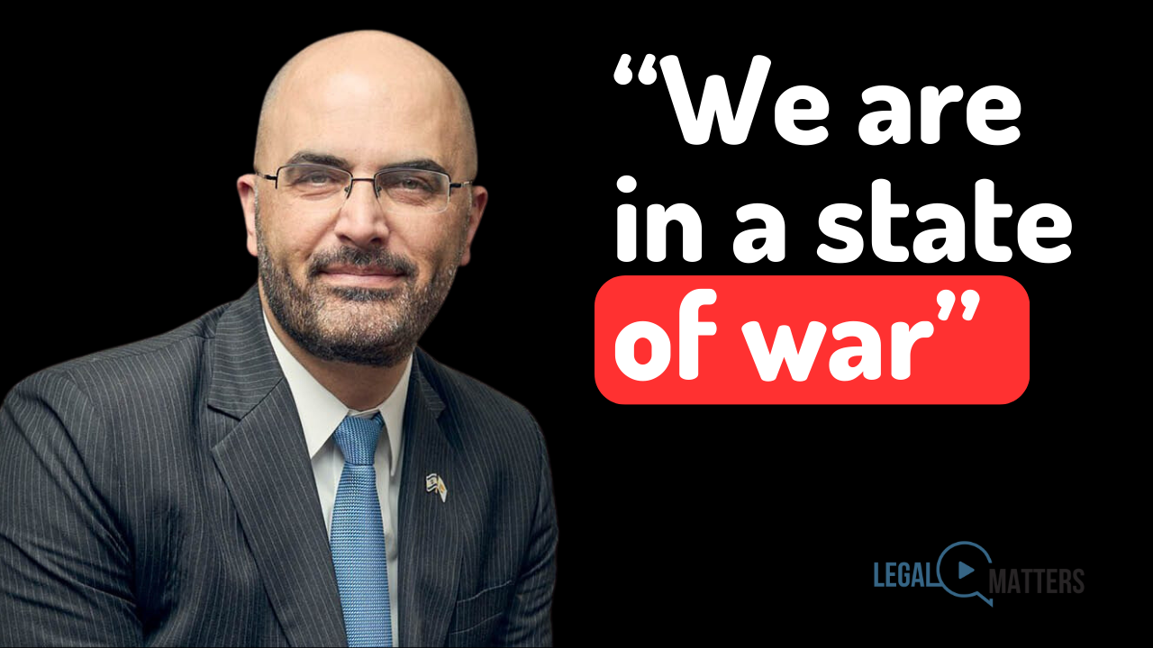 “We are in a state of war” Oren Anolik. - Legal Matters.Online